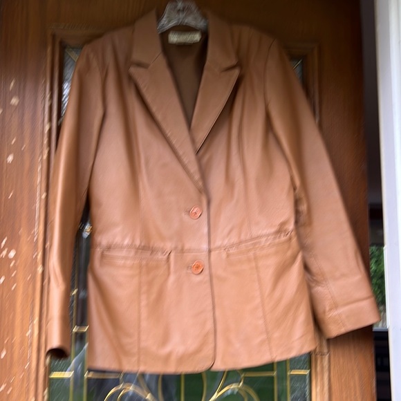 Tower Hill collection | Jackets & Coats | Vintage Leather Blazer | Poshmark